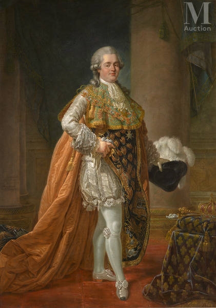 Antoine Francois Callet | Portrait de Louis XVI | MutualArt