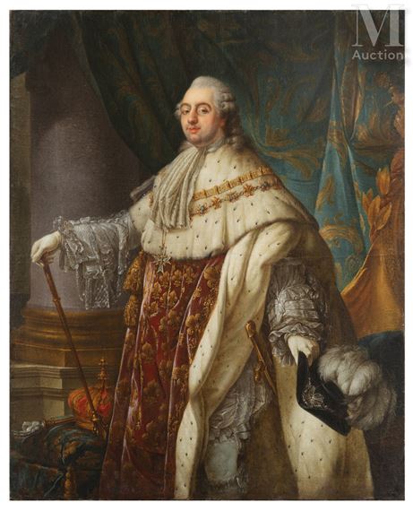 Antoine Francois Callet | Portrait de Louis XVI | MutualArt