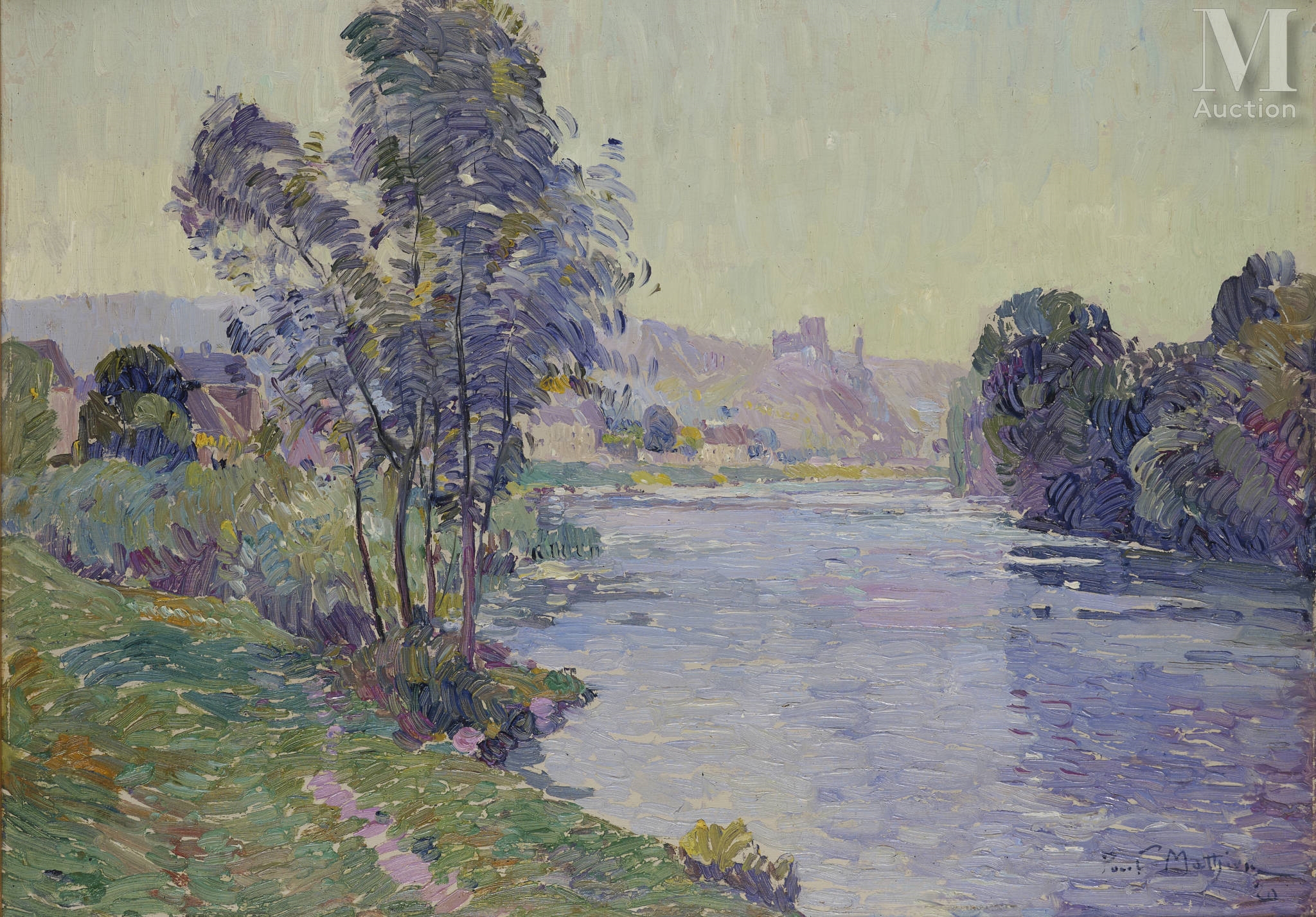 Paul Mathieu | Bords de rivière | MutualArt