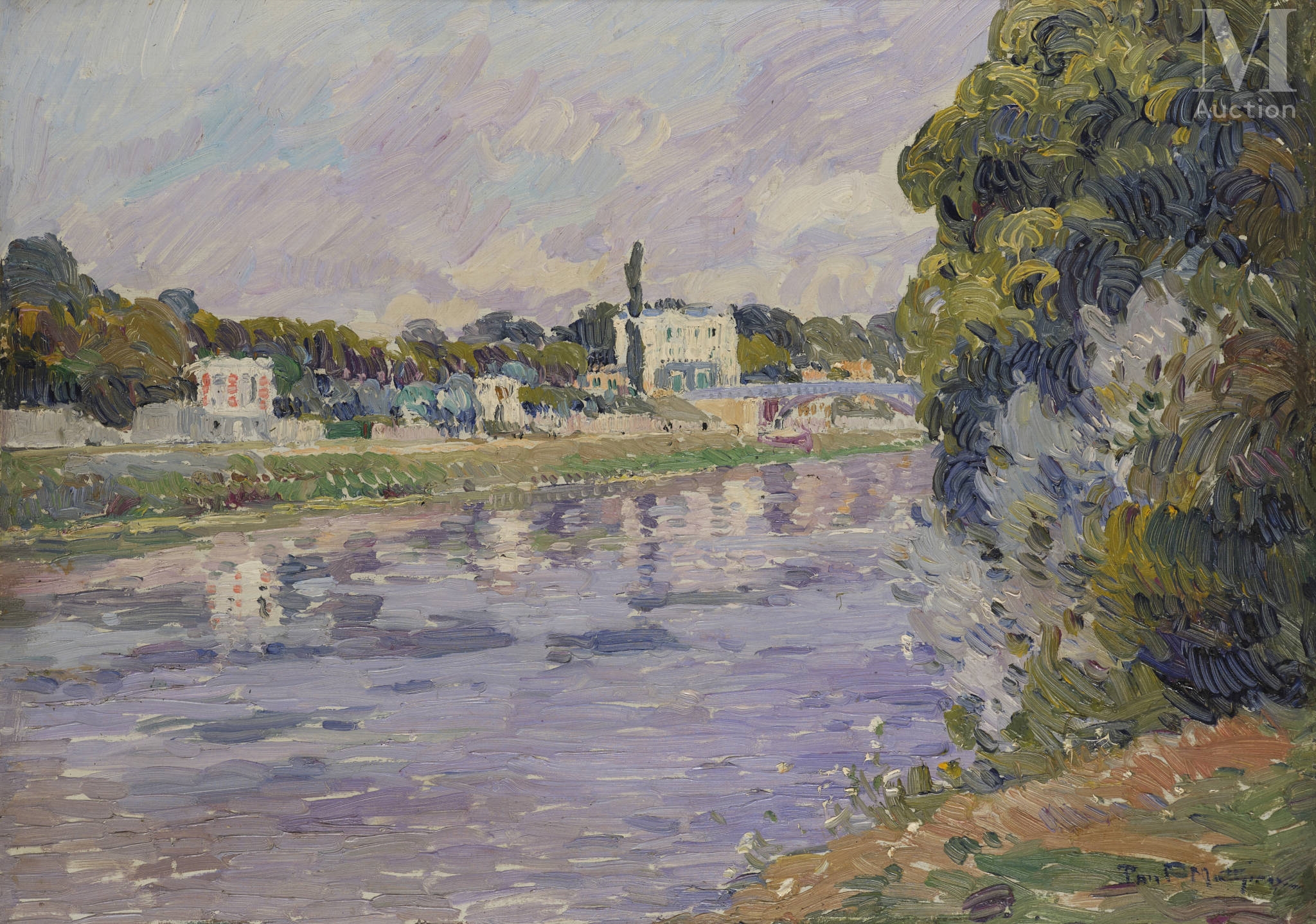 Paul Mathieu | Bords de rivière | MutualArt