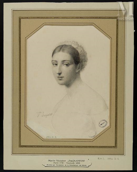 Etienne-Charles Le Guay | Portrait présumé de Marie-Victoire JAQUOTOT ...