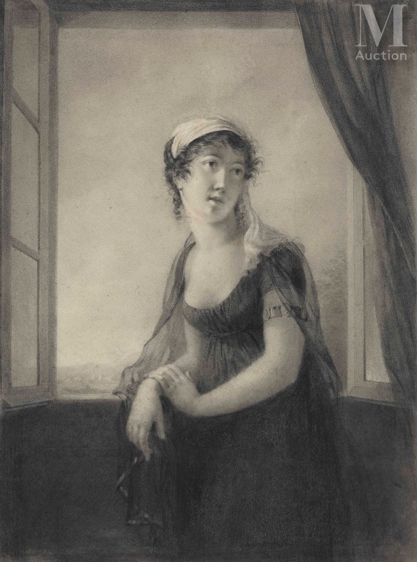 Etienne-Charles Le Guay | Portrait présumé de Marie-Victoire JAQUOTOT ...