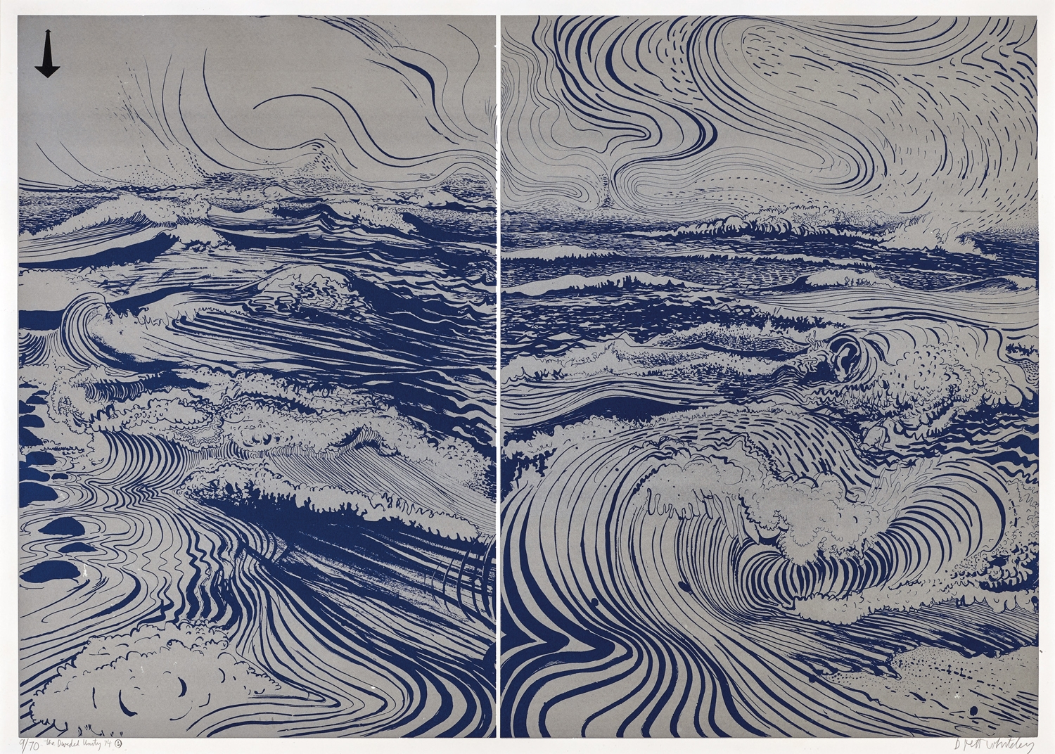 Brett Whiteley | The Divided Unity (1974) | MutualArt