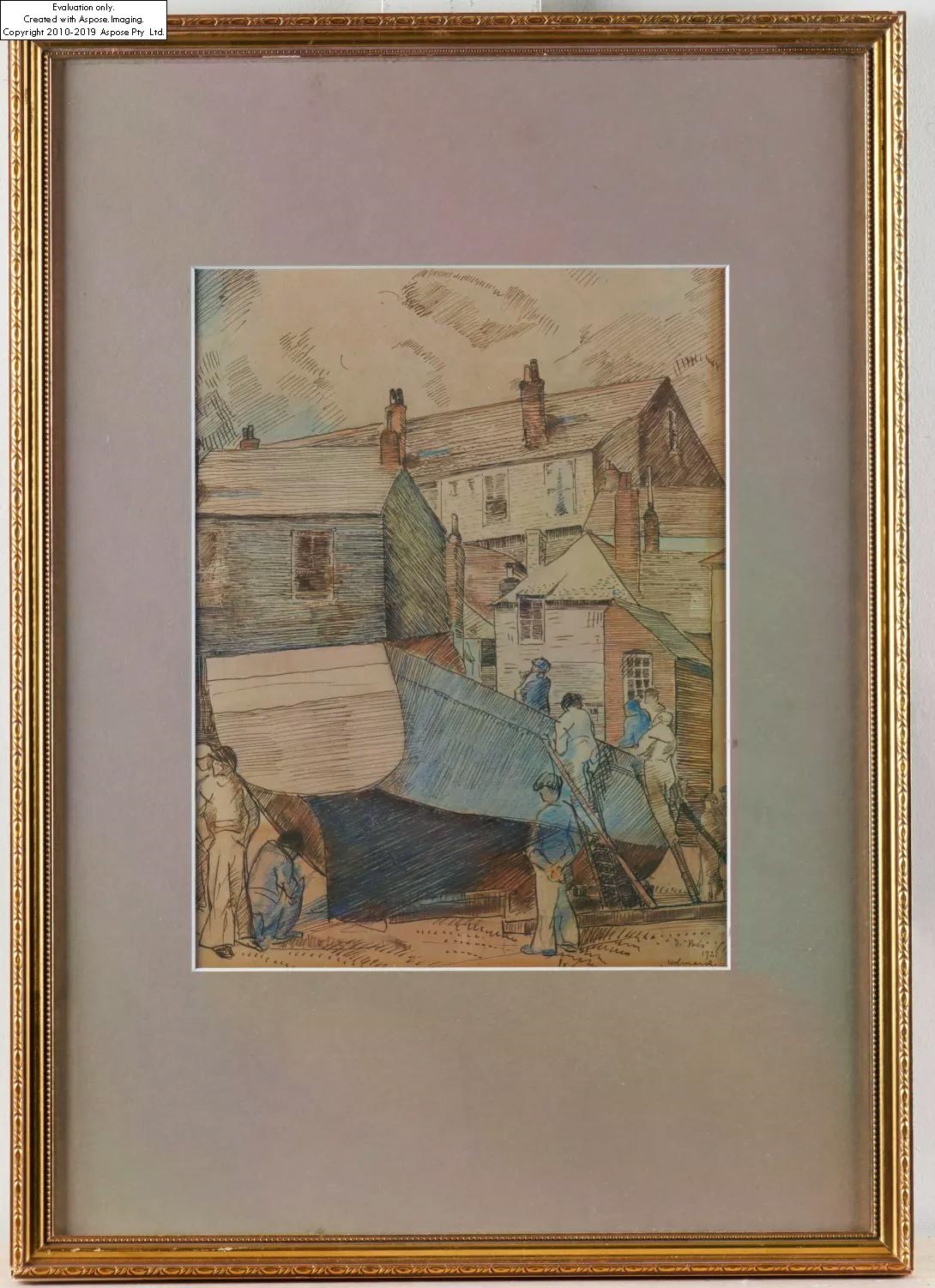 Alfred Wolmark | St Ives (1921) | MutualArt