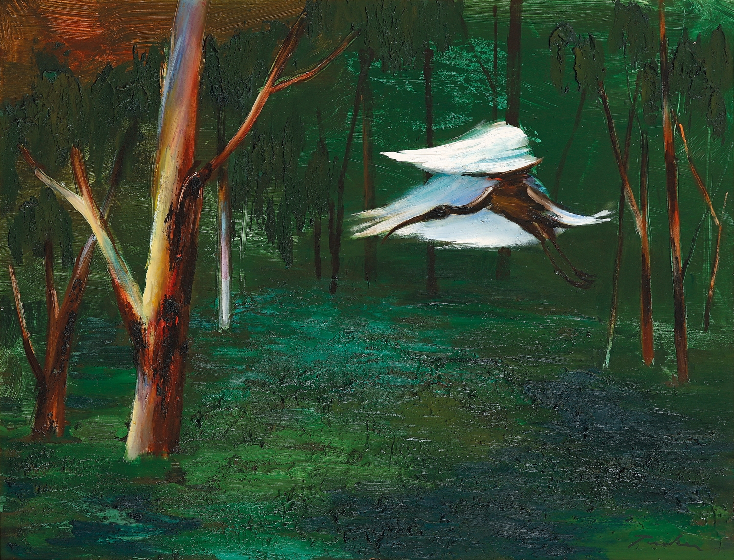 Albert Tucker | Ibis in Flight | MutualArt