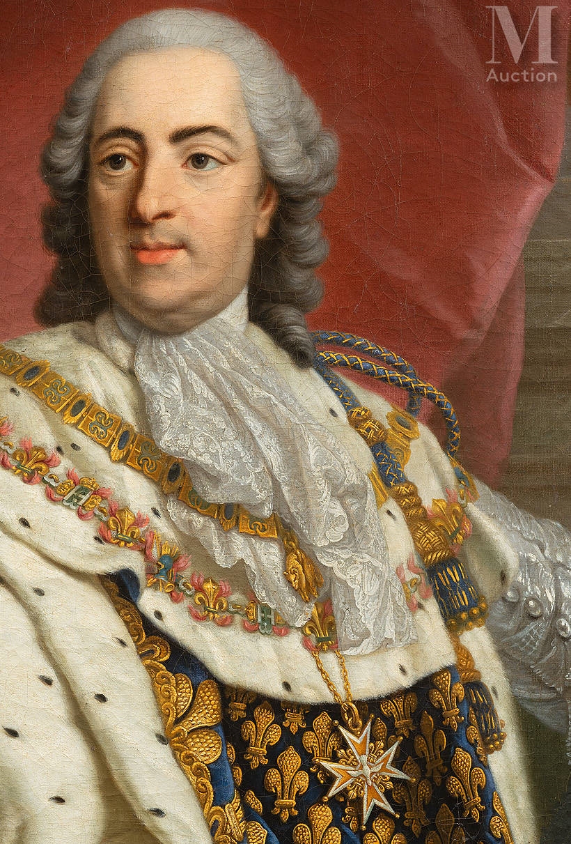 Louis-Michel Van Loo | Portrait de Louis XV | MutualArt