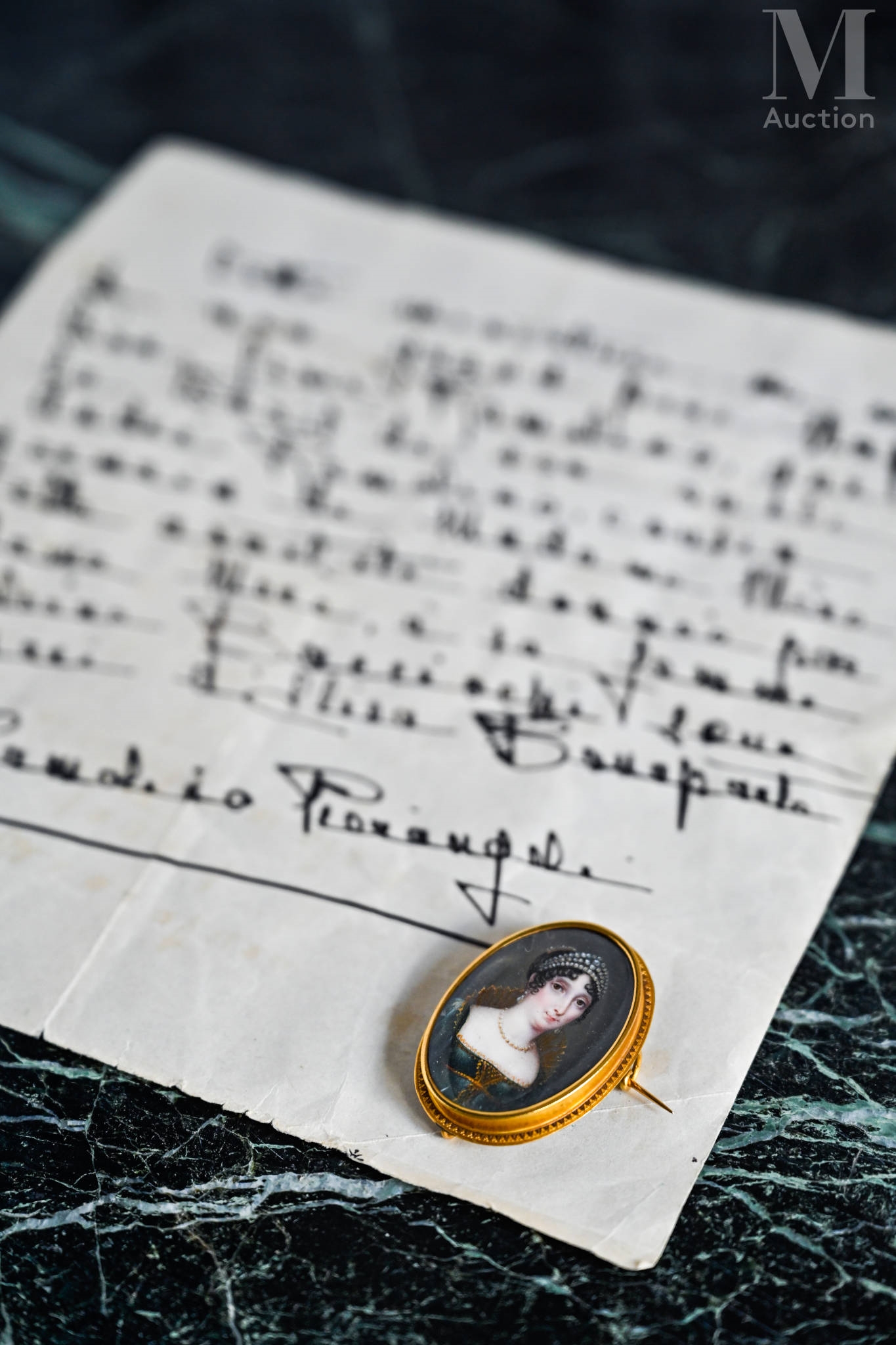 Italian School, 19th Century | Portrait de la princesse Elisa Bonaparte ...