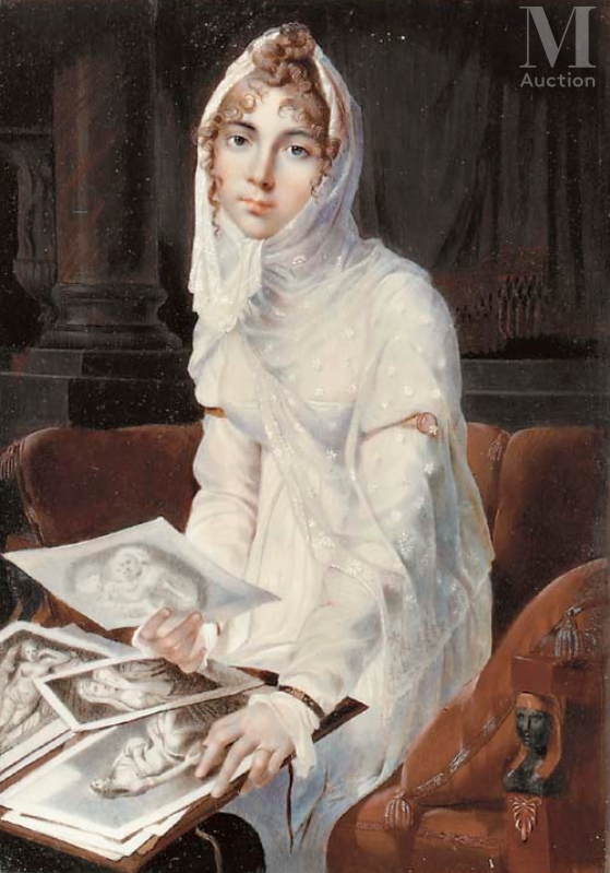 Etienne-Charles Le Guay | Portrait de Marie-Victoire Jaquotot (entre ...