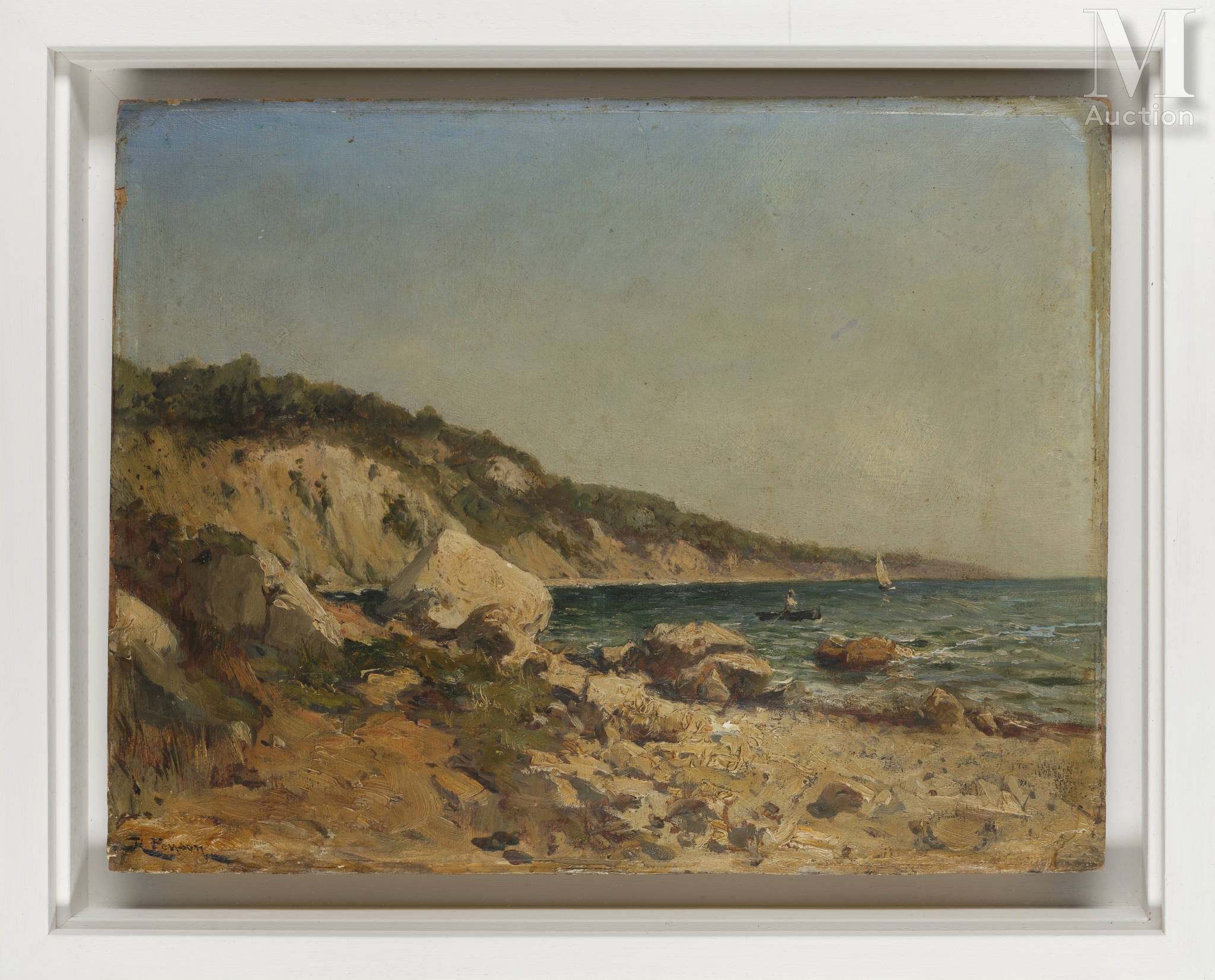 Raphaël Ponson | Barque à Beaulieu | MutualArt