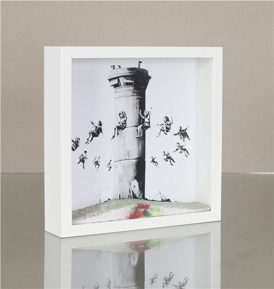 Banksy | Flying Copper, 2004 (2004) | MutualArt