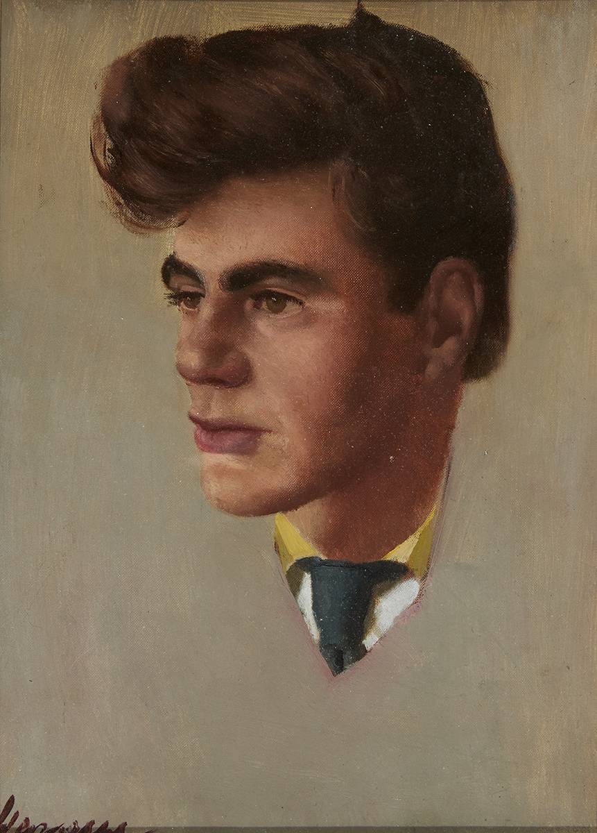 Patrick Hennessy | PORTRAIT OF A YOUNG MAN | MutualArt