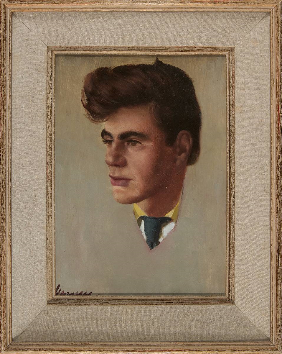 Patrick Hennessy | PORTRAIT OF A YOUNG MAN | MutualArt