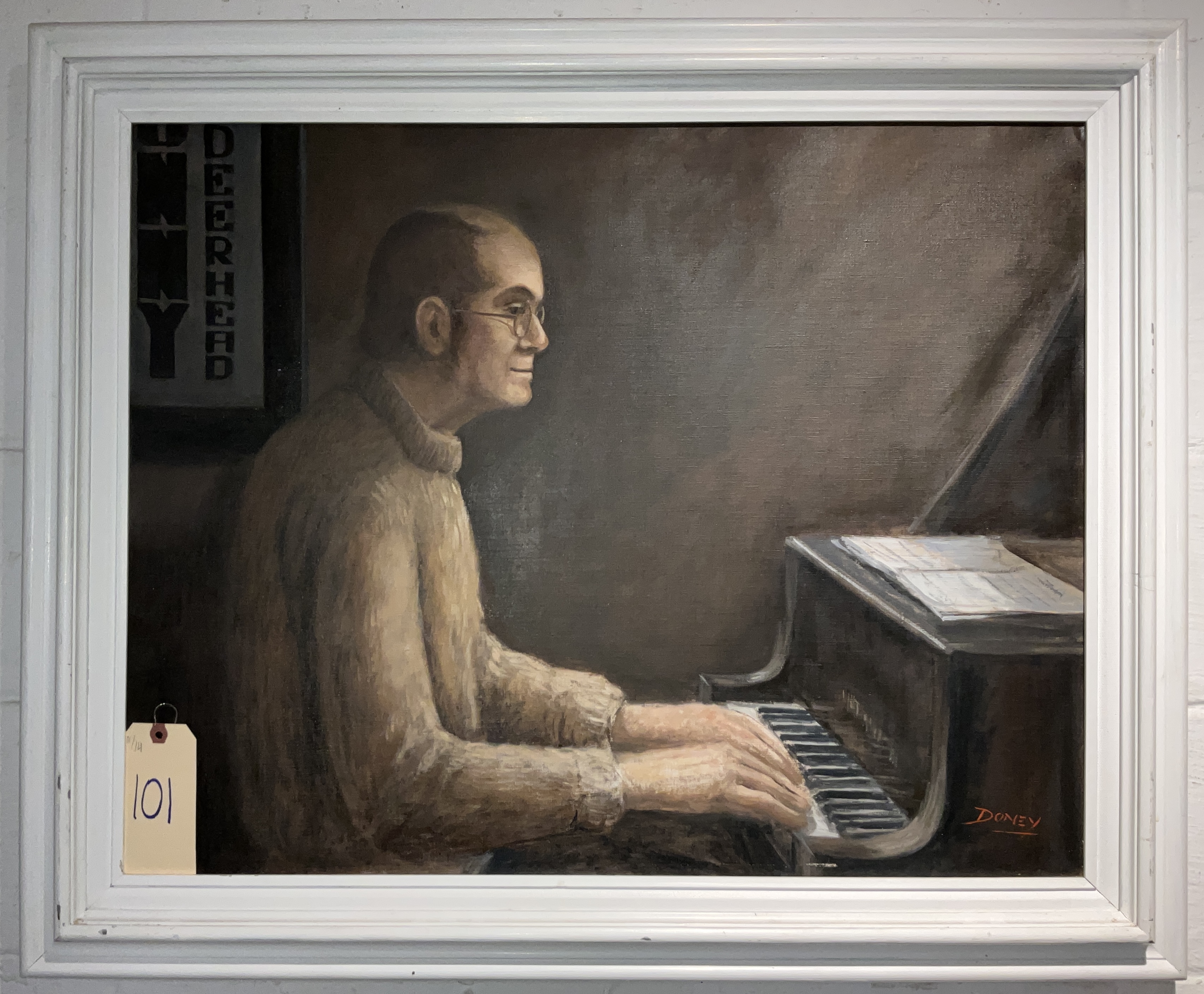 Robert Doney | JOHNNY COATES PLAYING AT THE DEERHEAD INN | MutualArt