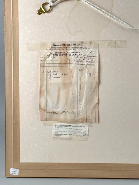 Albert Decaris | Le Coudon seen from the Giens peninsula | MutualArt