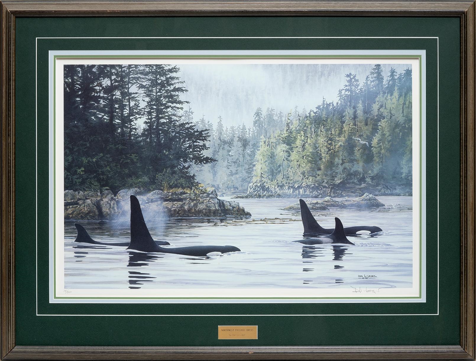 Don Li-Leger | Northwest Passage - Orcas (1987) | MutualArt