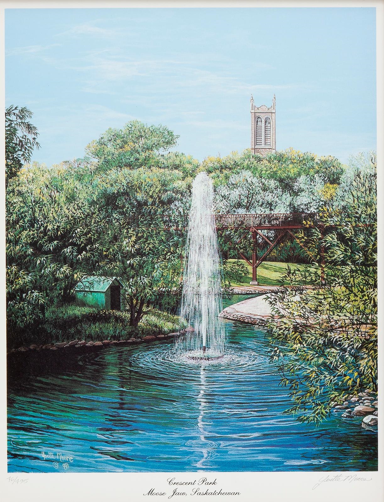 Yvette Moore | Crescent Park (1986) | MutualArt