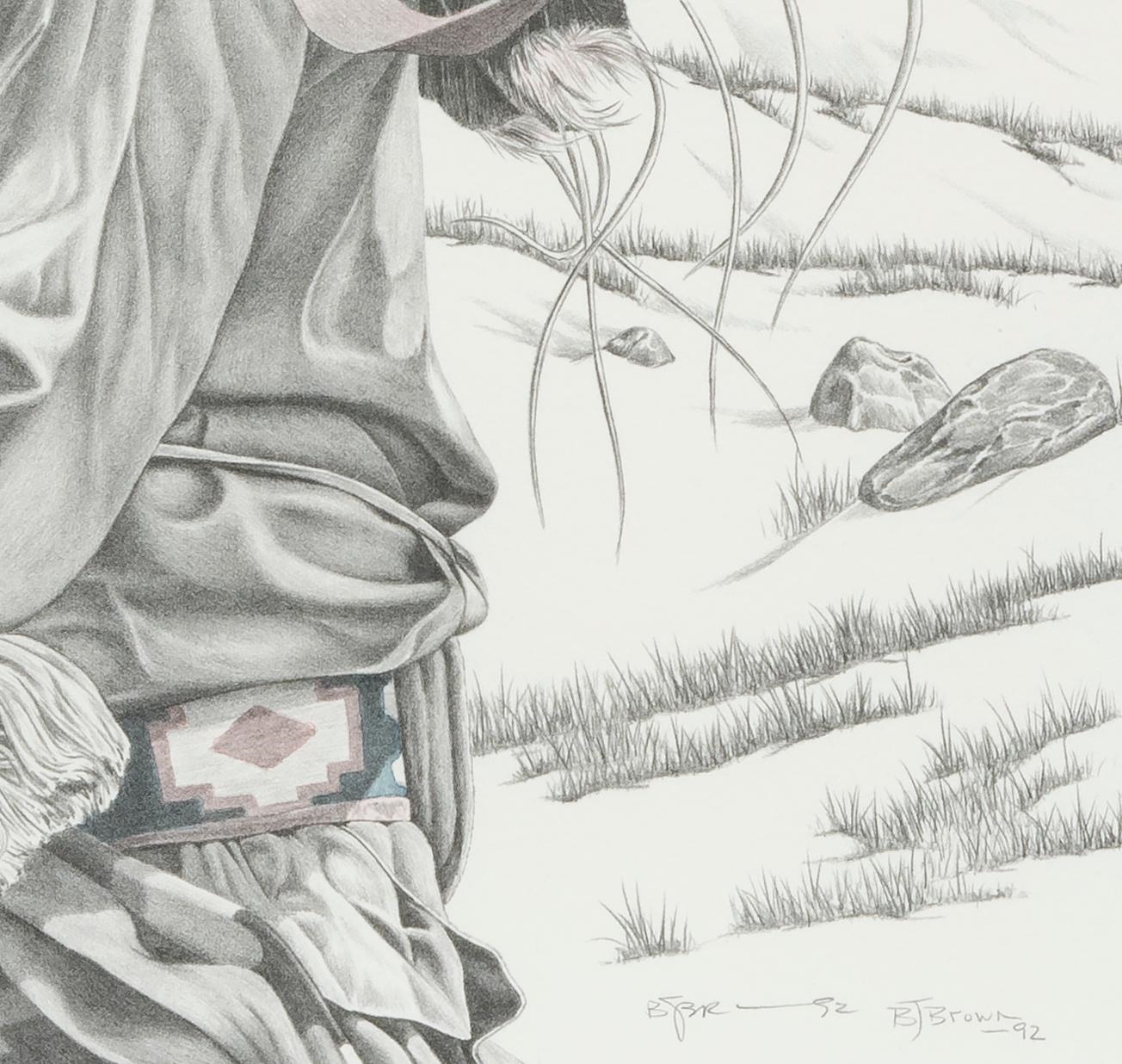 Bernie Brown | Lone Wolf (1992) | MutualArt