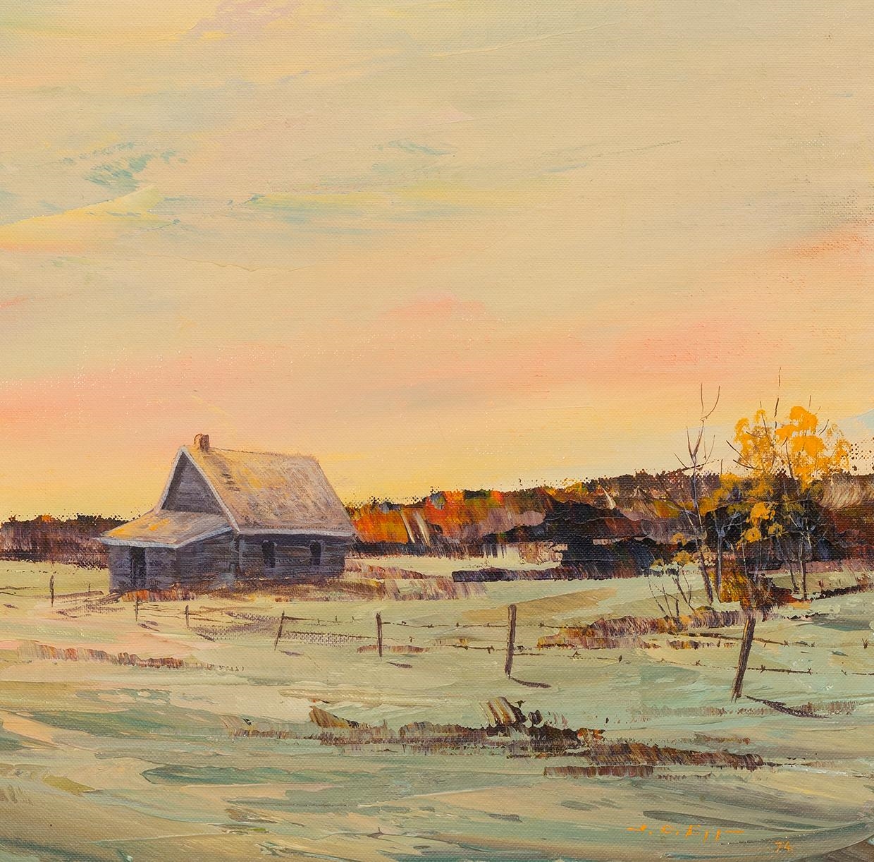 John David Epp | Farmhouse (1974) | MutualArt