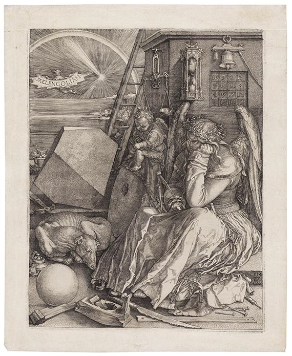 Albrecht Dürer | Melencolia I (Die Melancholie) (1514) | MutualArt