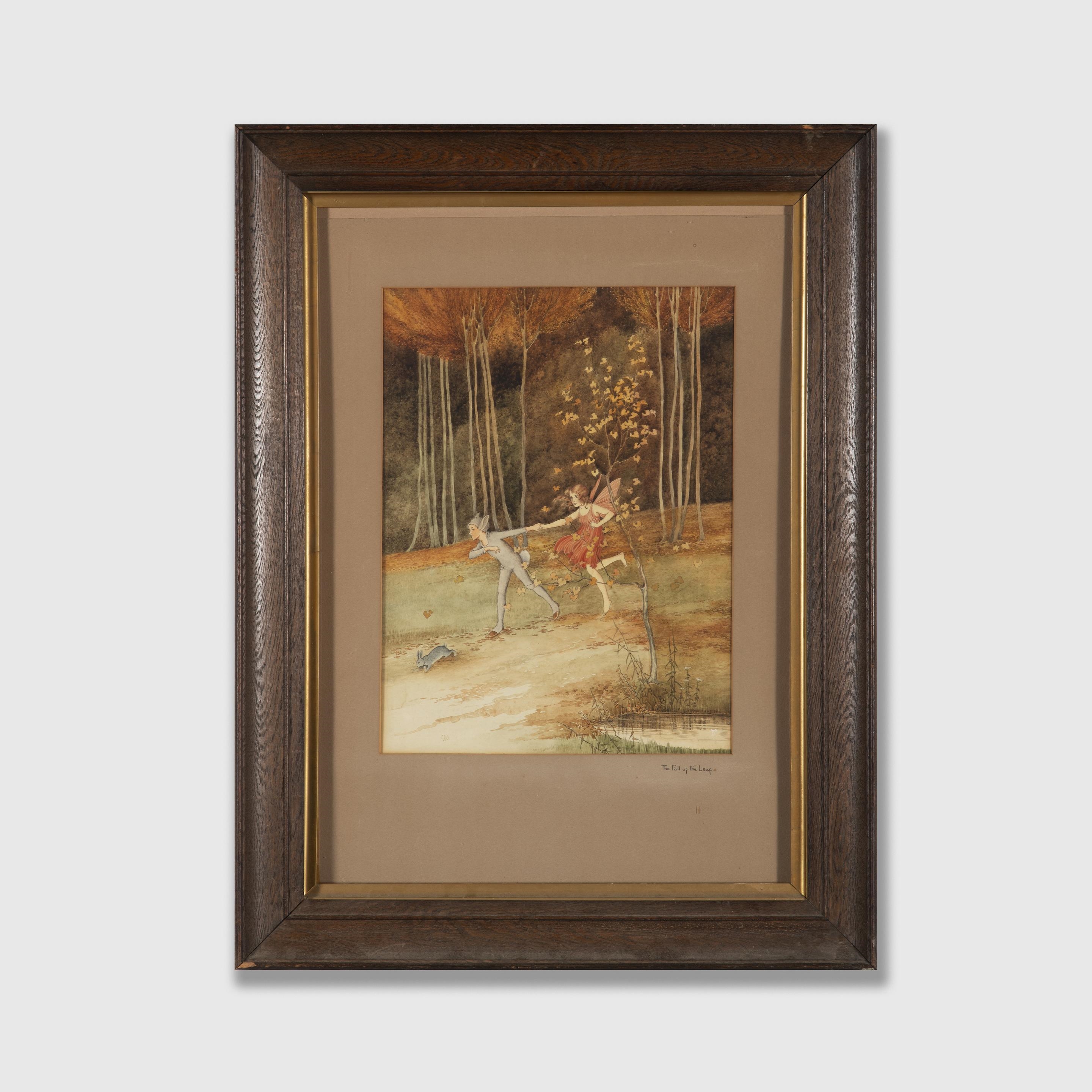 Ida Rentoul Outhwaite | The Fall of the Leaf | MutualArt