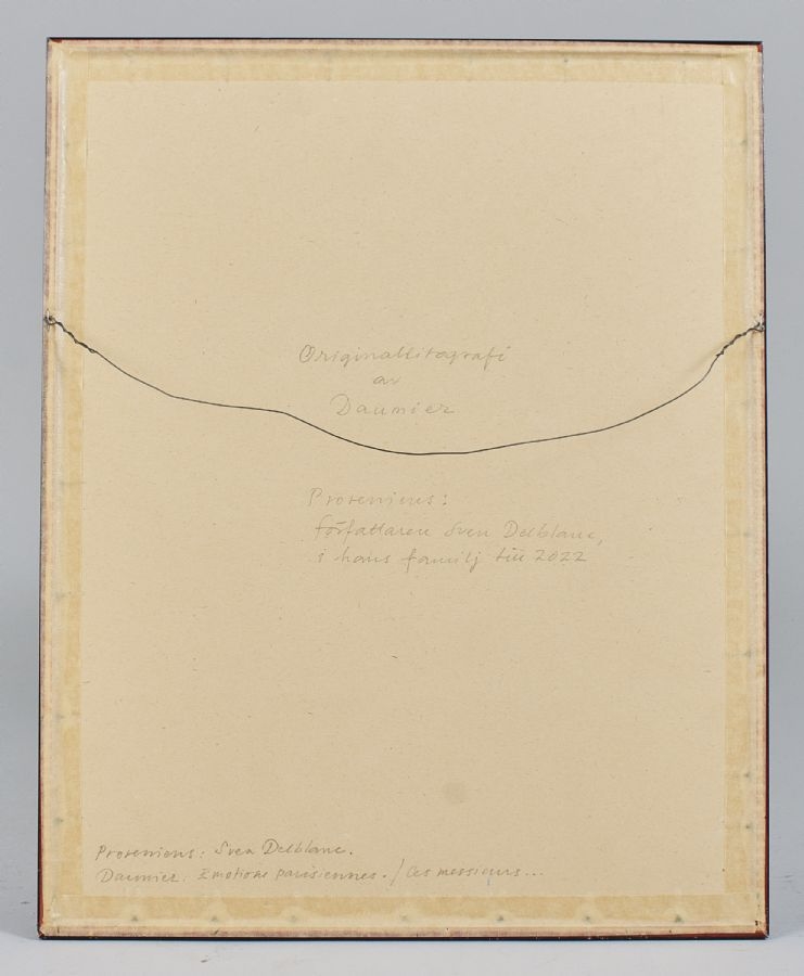 Honoré Daumier | Litografi, Émotions parisiennes | MutualArt