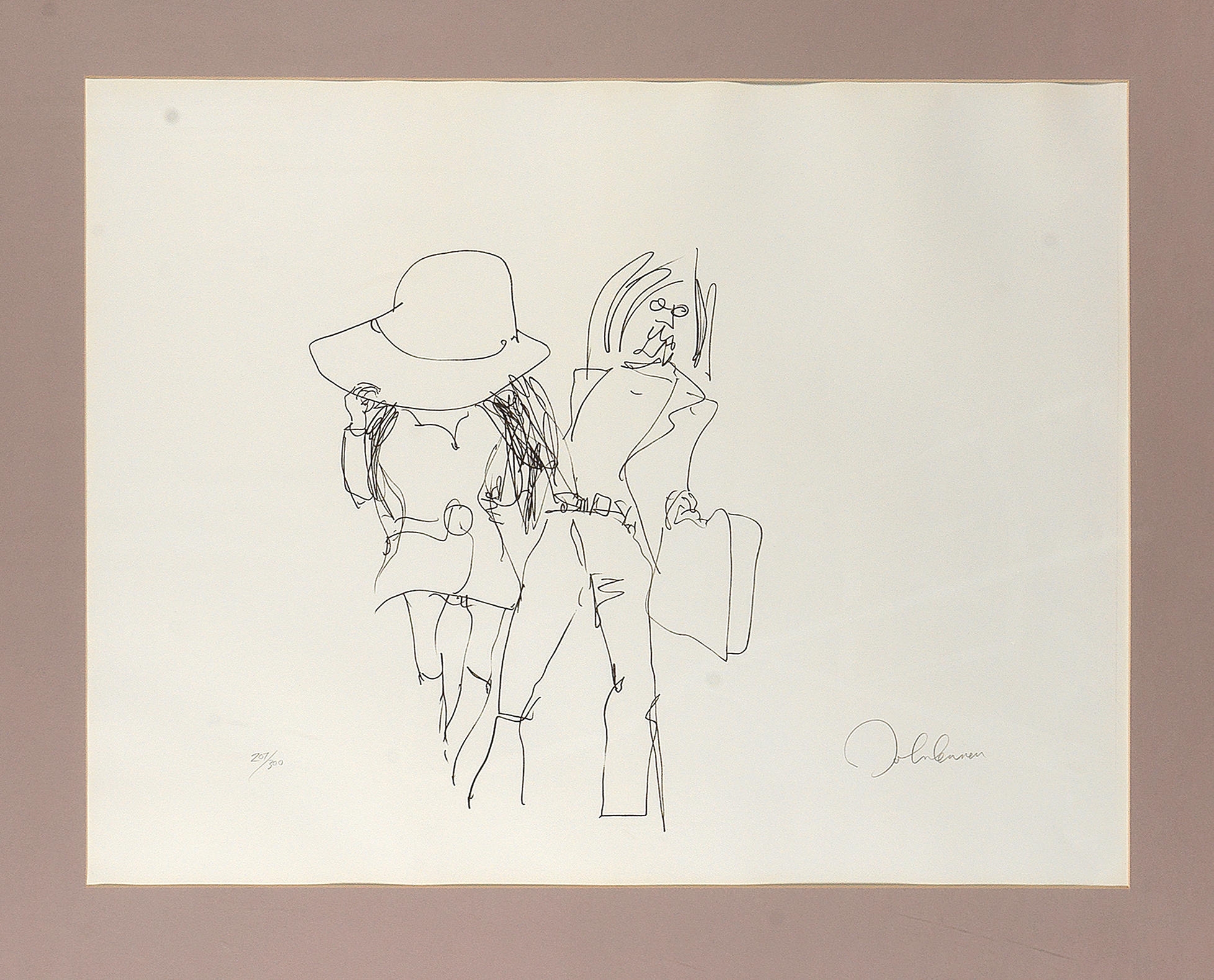 John Lennon | An Original Bag One Lithograph (1969) | MutualArt