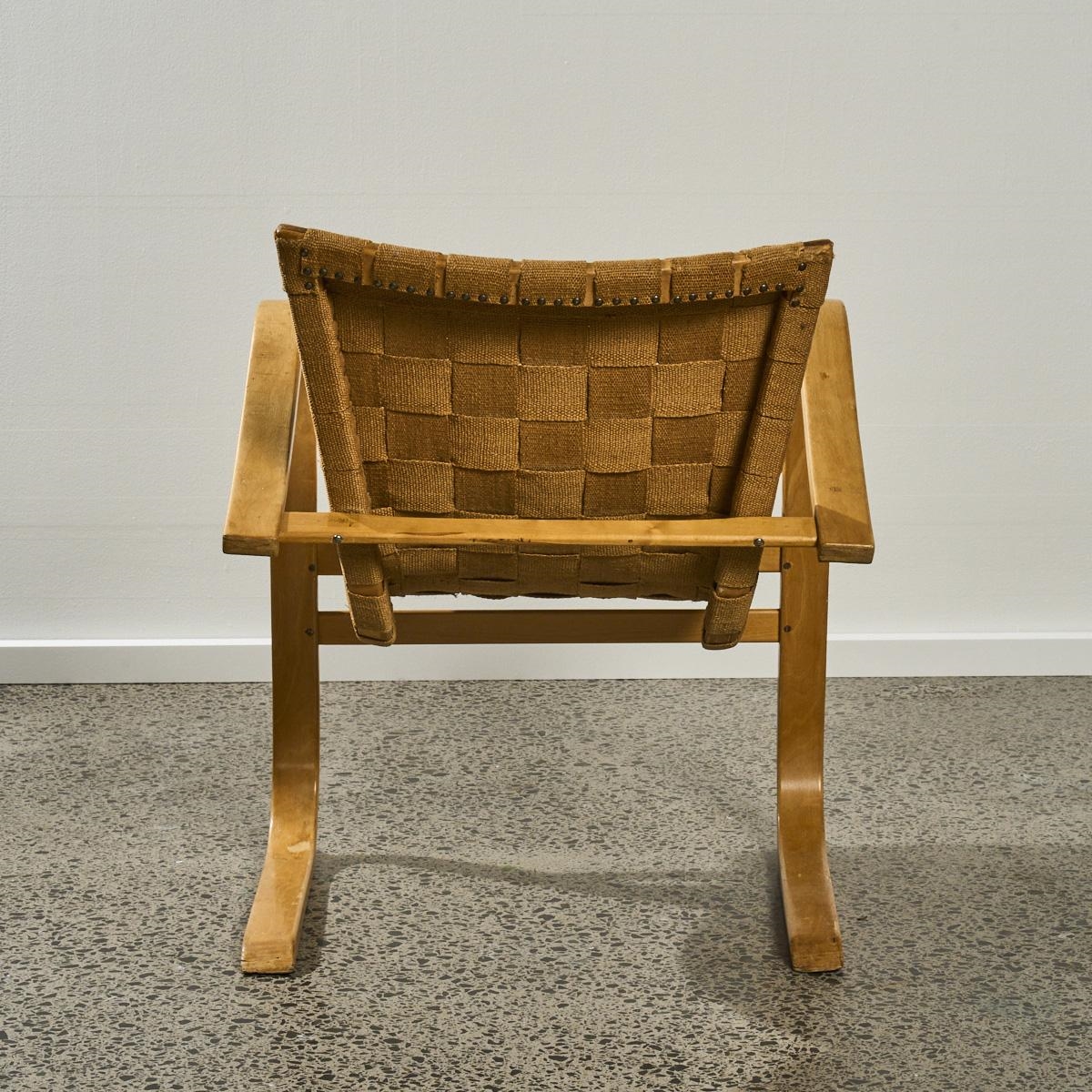 Gustav Axel Berg | A Rare Low-Back Lounge Chair by Gustav Axel Berg ...