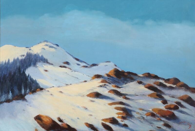 Axel Lind | Mountain scenery | MutualArt