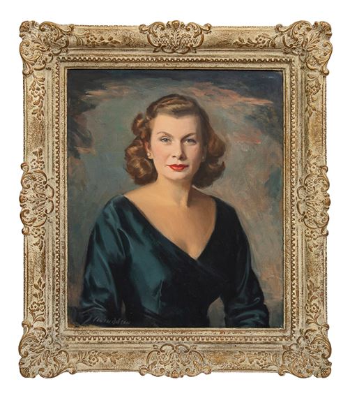 Cowan Dobson | A portrait of a lady | MutualArt