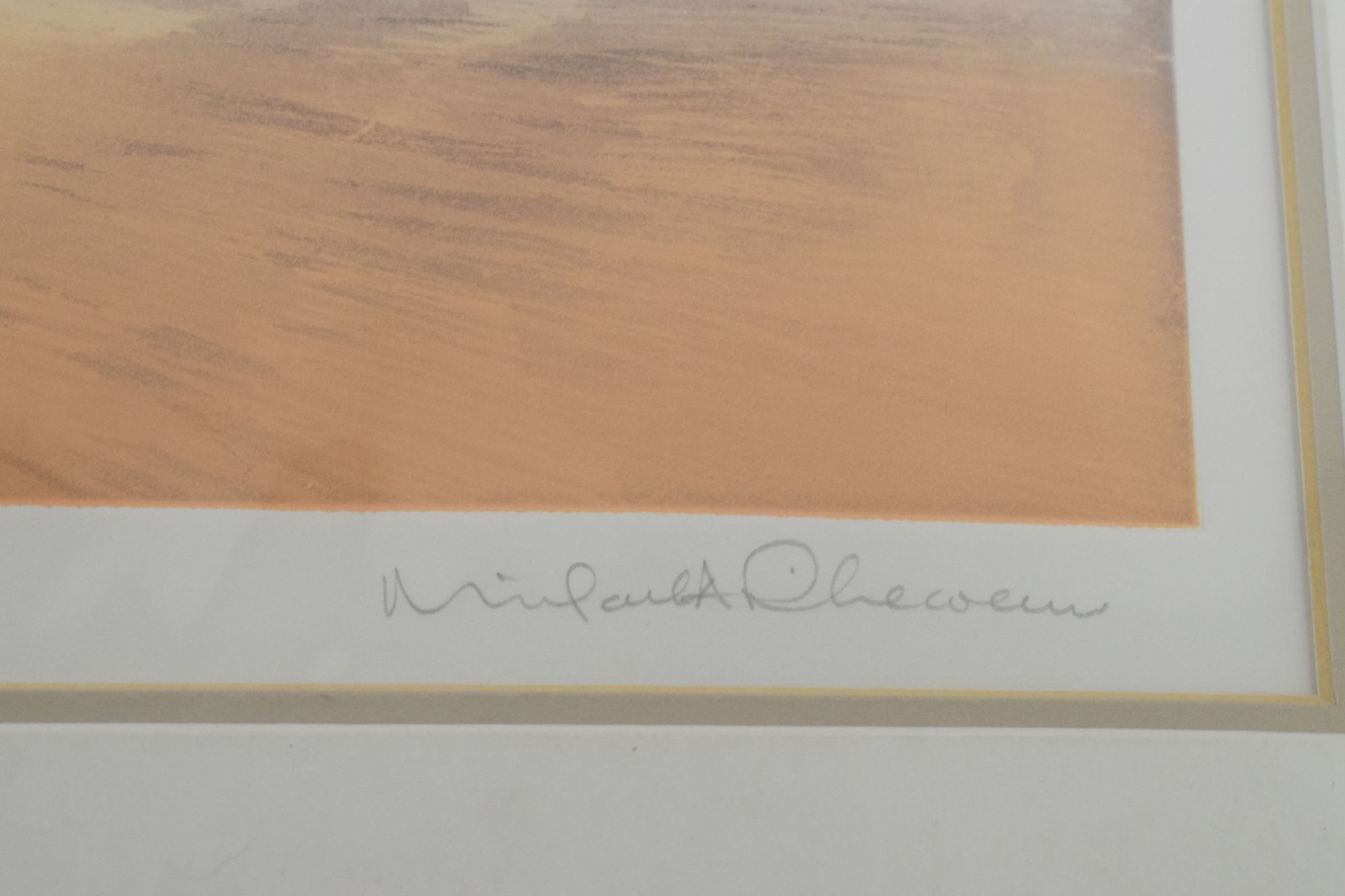 Michael A. Richecoeur | Two signed limited edition prints | MutualArt