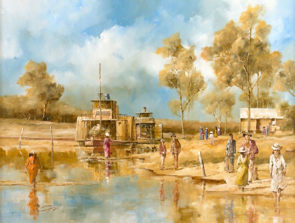 John Guy | The Kids of Kusters Landing | MutualArt