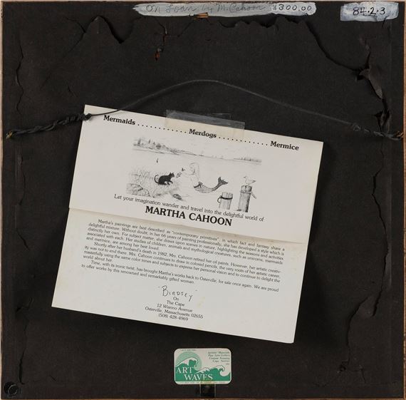 Martha Cahoon | Sailor's valentine with central circular painting ...