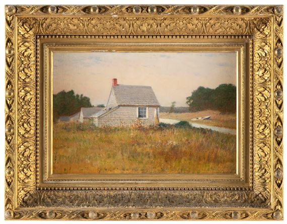 Charles Cahoon | House on a marsh. | MutualArt
