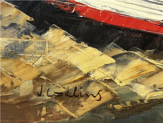 J. Collins | Signed J. Collins Original Oil on Canvas | MutualArt