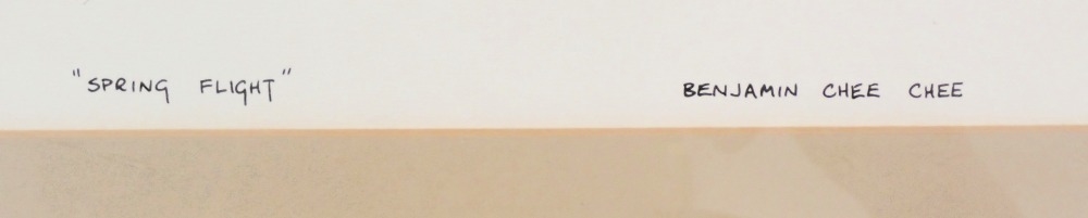 Benjamin Chee Chee | After Benjamin Chee Chee. Three framed prints ...