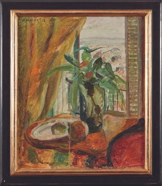 Jean Jules Louis Cavaillès | Still life with window, 1928 (1928 ...