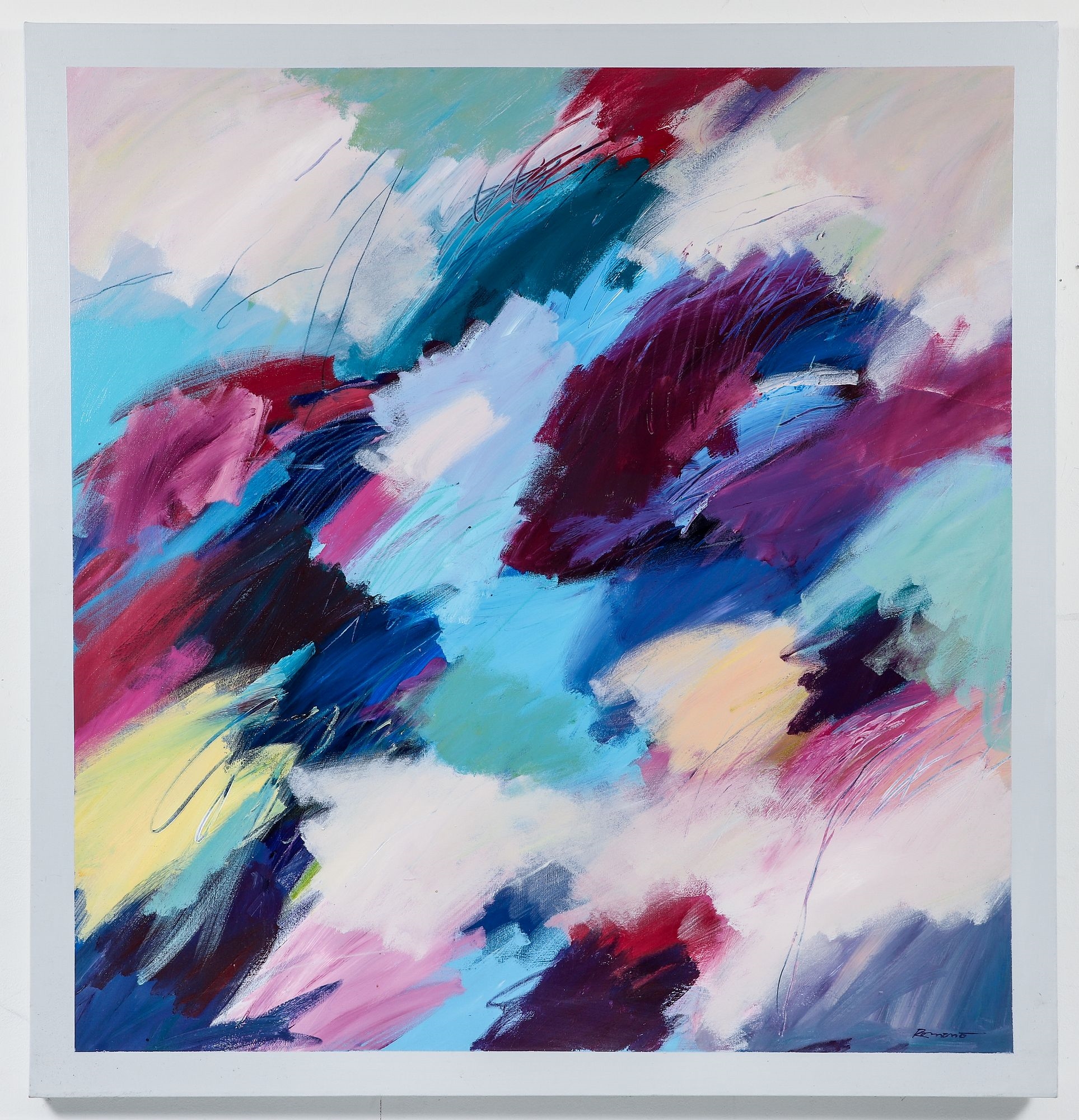 Ron Romano | Untitled Abstraction (Circa 1990) | MutualArt