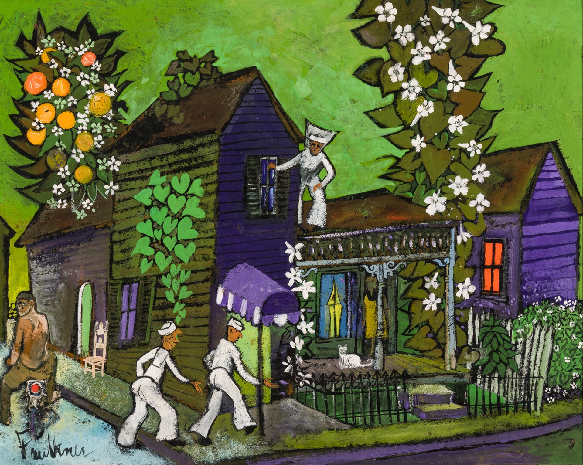 Henry Lawrence Faulkner | HOUSE IN KEY WEST | MutualArt