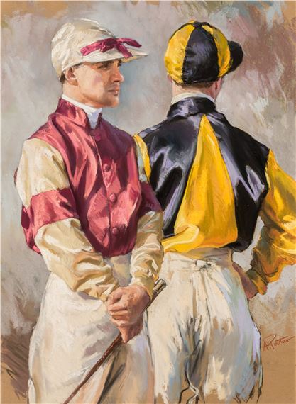 Andre Pater | TWO JOCKEYS | MutualArt