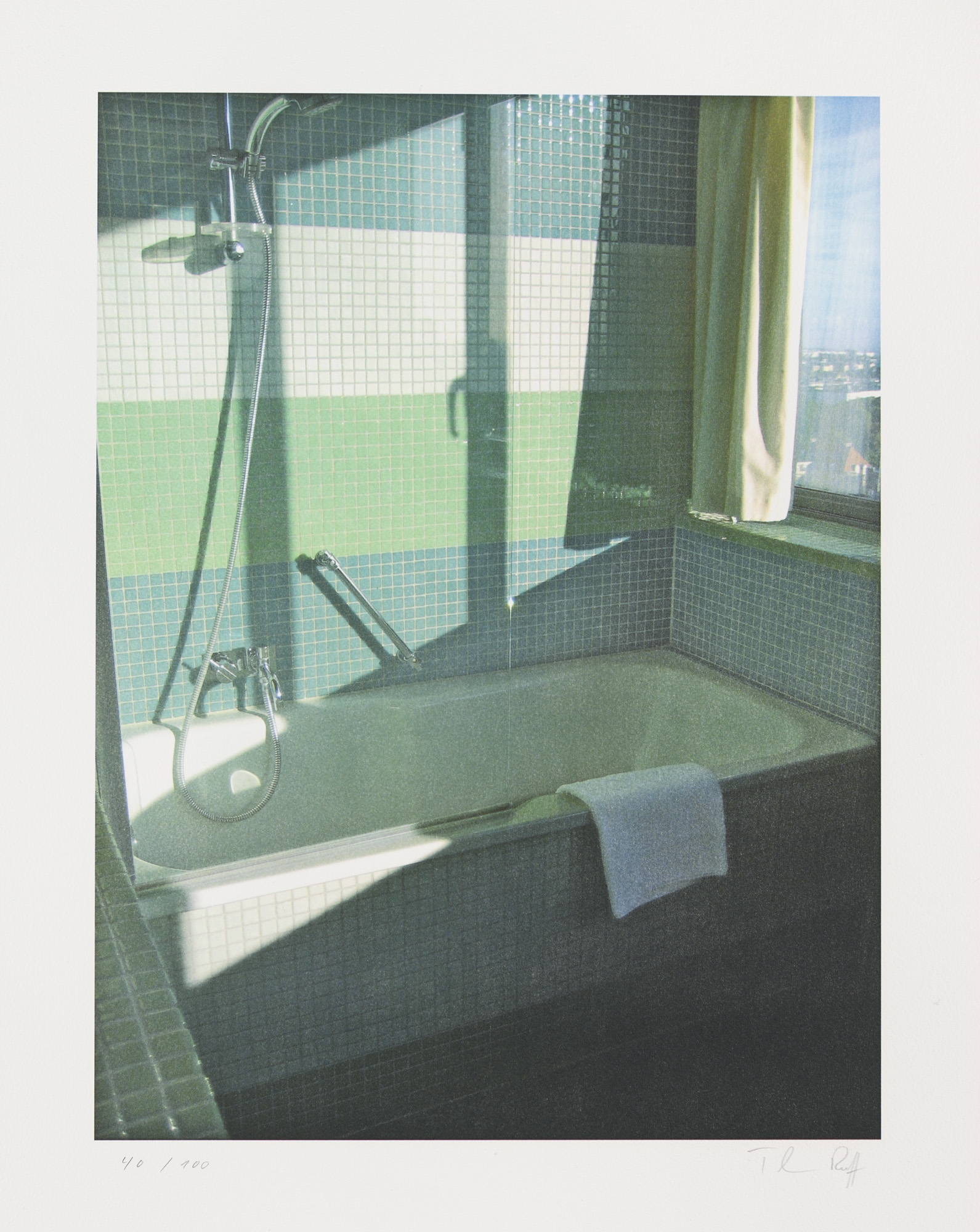 Thomas Ruff | Blue Substrat (2009) | MutualArt