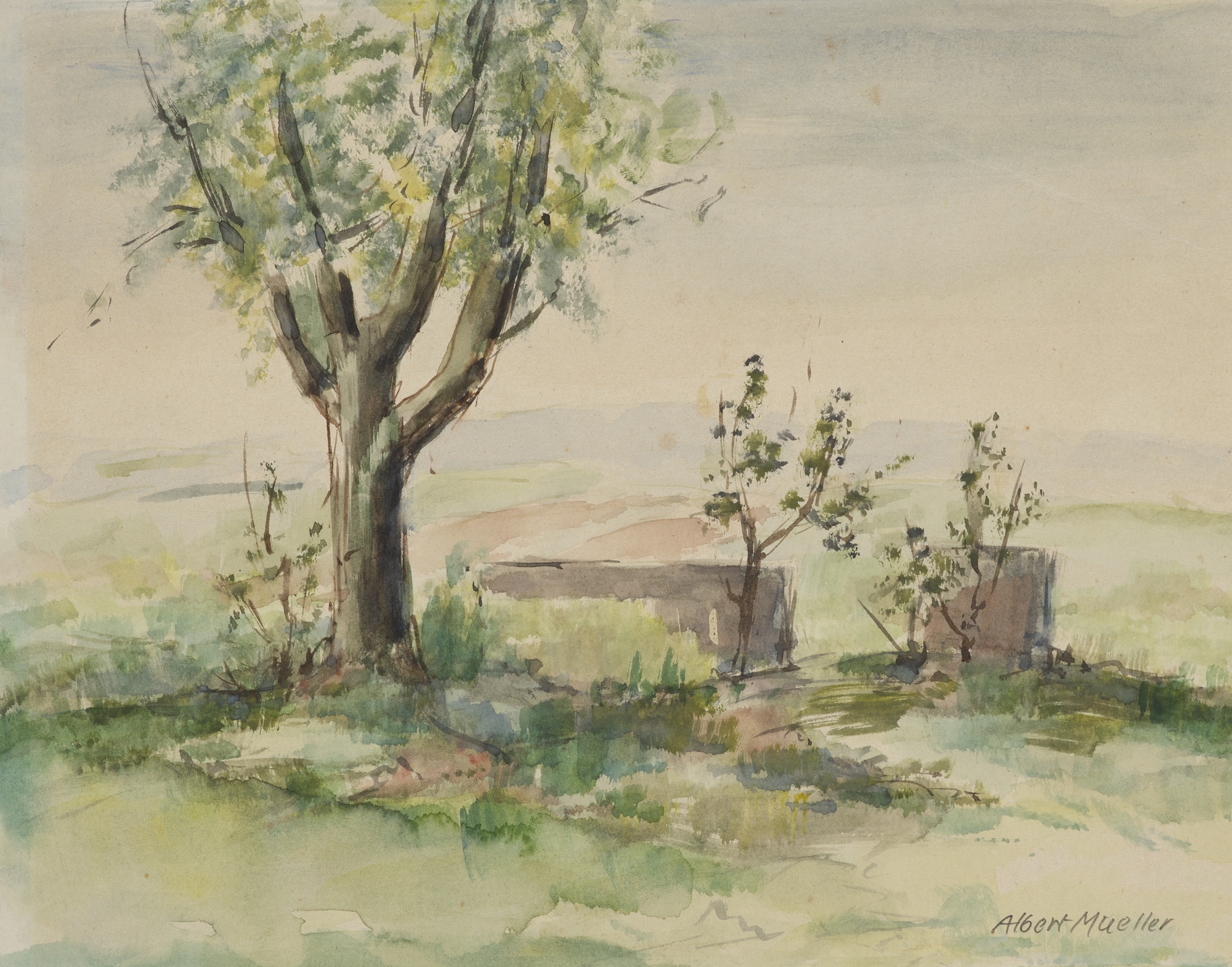 Albert Mueller | Landschaftsdarstellungen (1950) | MutualArt