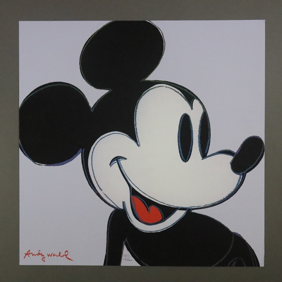 Andy Warhol | Mickey Mouse (1980) | MutualArt