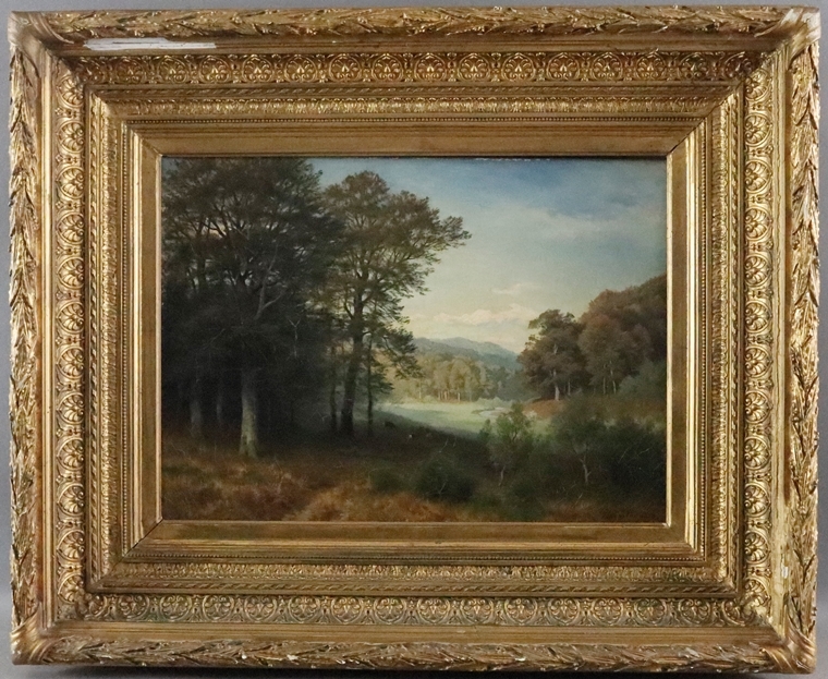 August Friedrich Kessler | Blick ins Tal | MutualArt