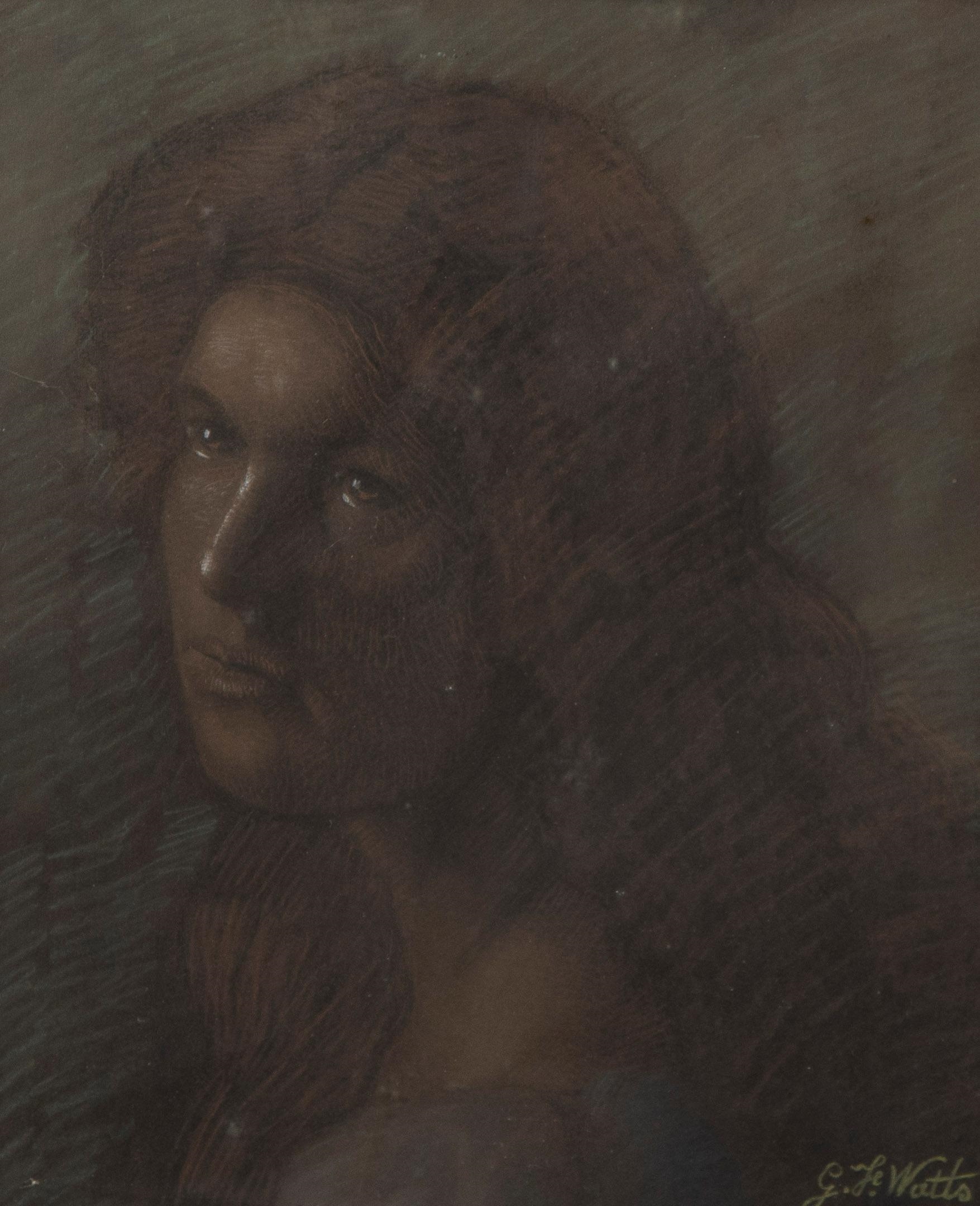 George Frederick Watts | Portrait of Emma Elizabeth Brandling, later ...