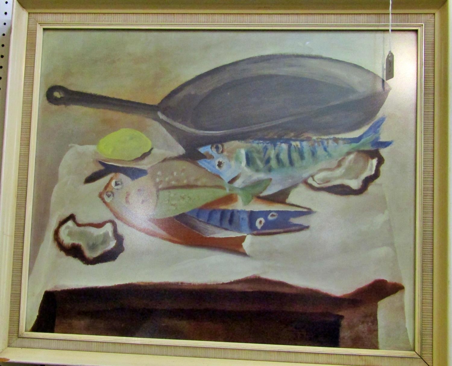 Pablo Picasso | ‘Nature Morte aux Poissons’ a framed, labelled verso ...