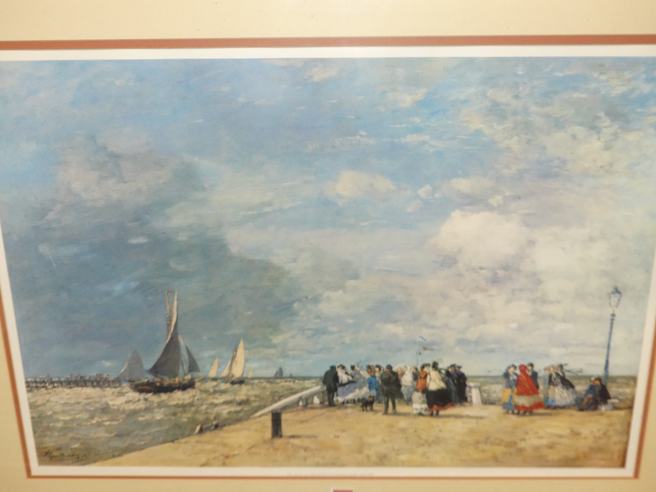 Eugène Louis Boudin | The jetty at Trouville | MutualArt