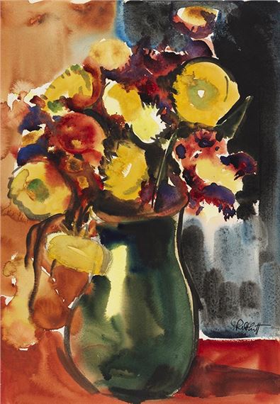 Karl Schmidt-Rottluff | Blumenstilleben (1920s) | MutualArt