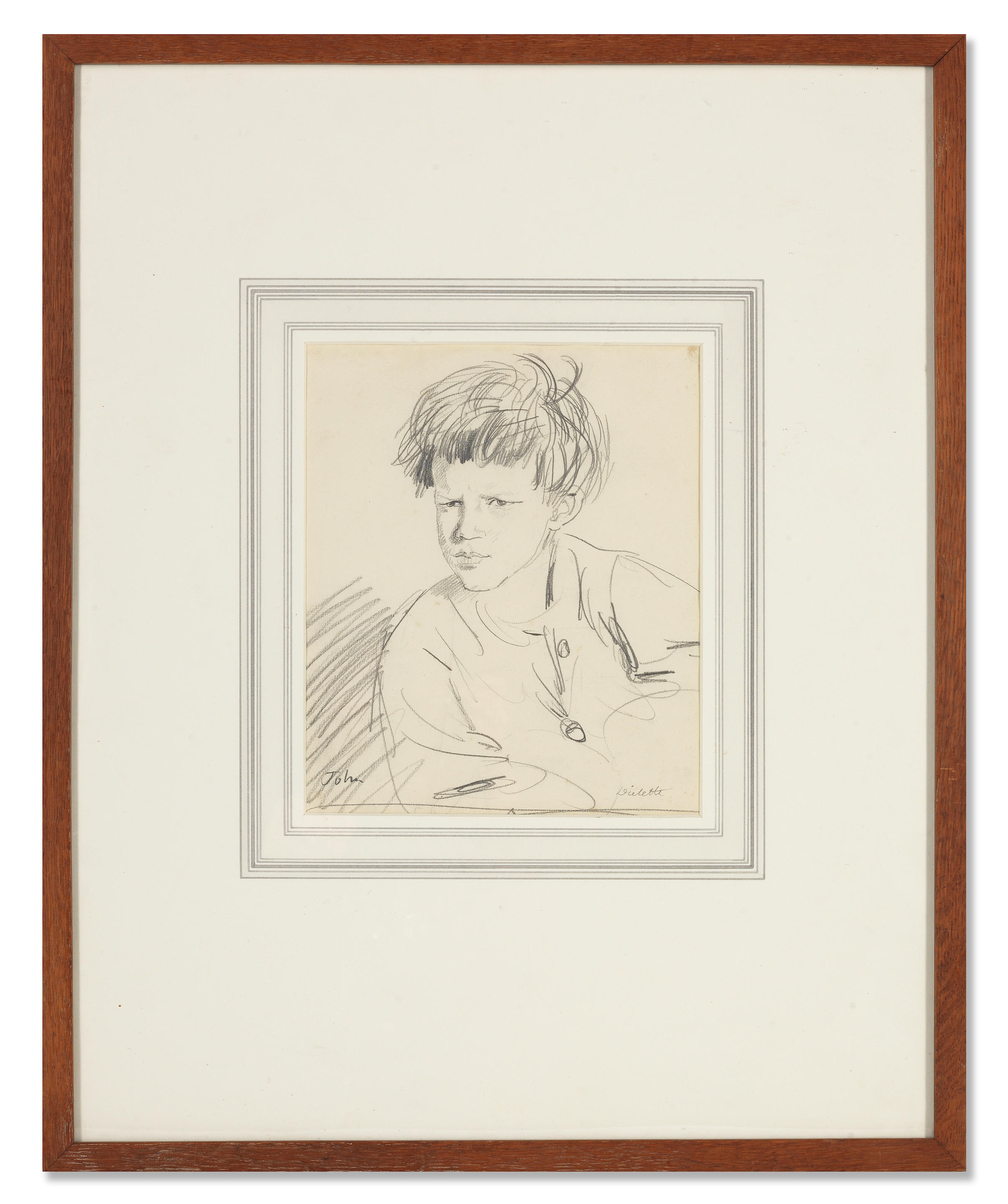 Augustus Edwin John | Portrait of Edwin John (Circa 1910) | MutualArt