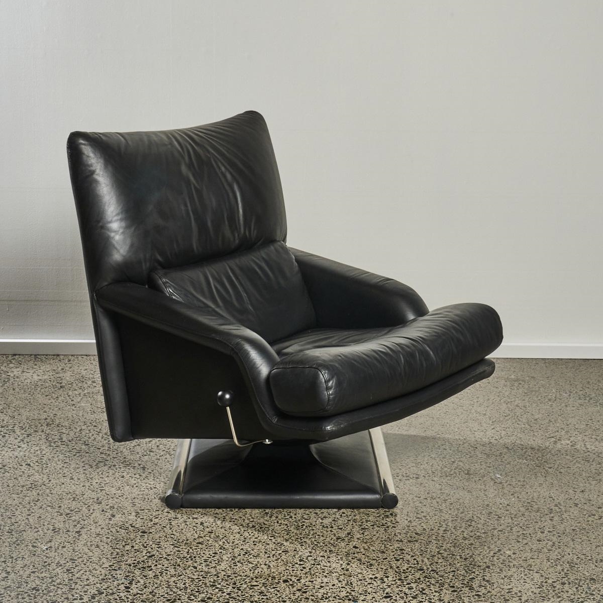 Mathias Hoffmann | A 1980s Lounge Chair and Ottoman by Mathias Hoffman ...