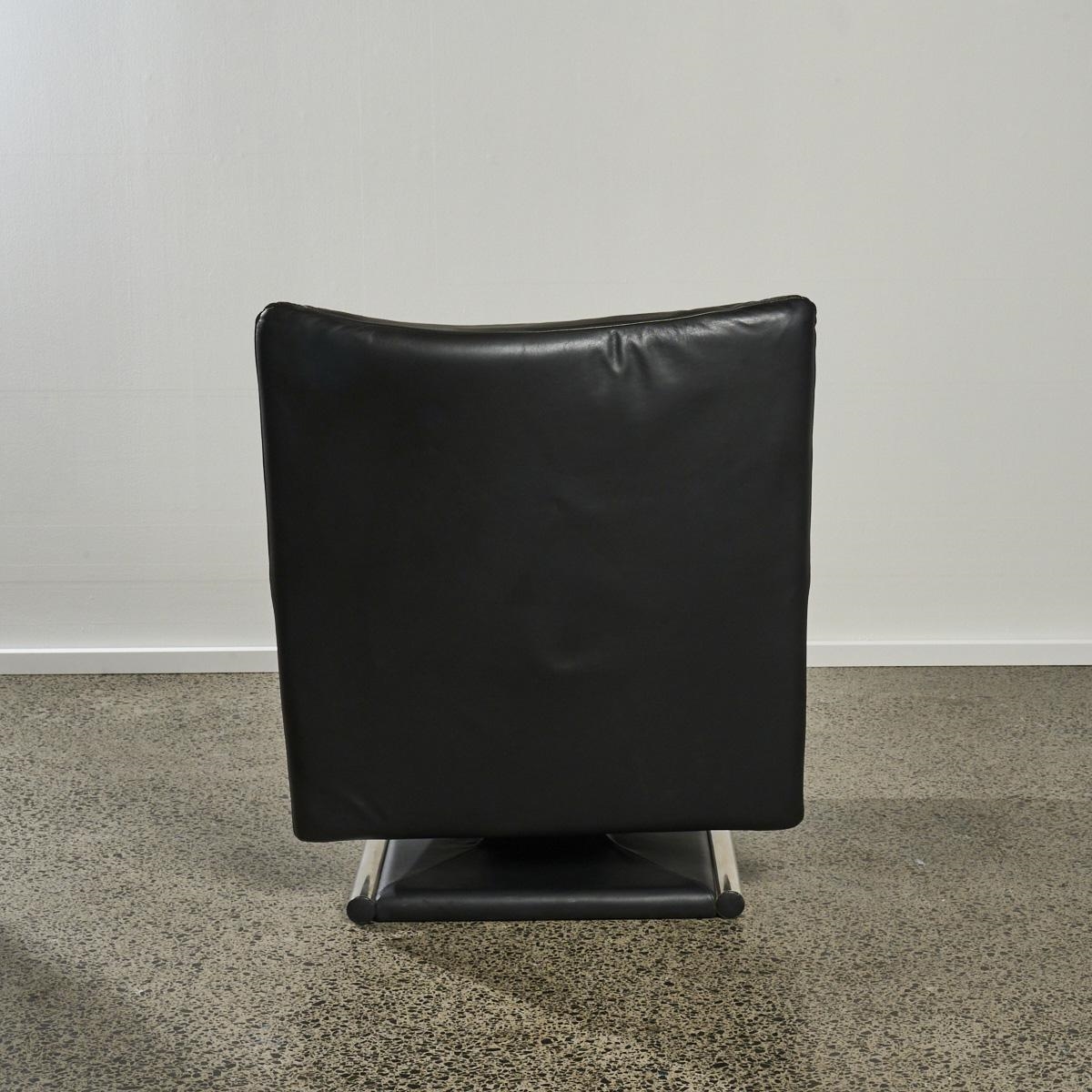Mathias Hoffmann | A 1980s Lounge Chair and Ottoman by Mathias Hoffman ...